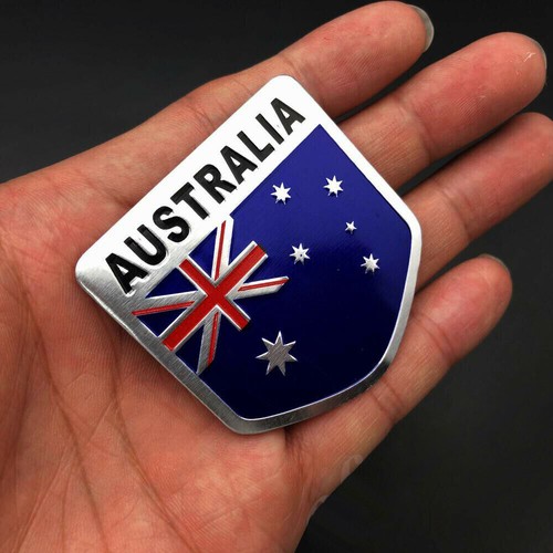 Australia Shield Flag Logo Car Sticker Emblem Metal Badge Decal Car ...
