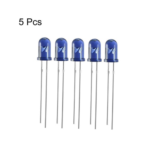 5pcs 5mm 940nm Infrared Emitter Diode DC 1.35V Light Emitting Diodes ...