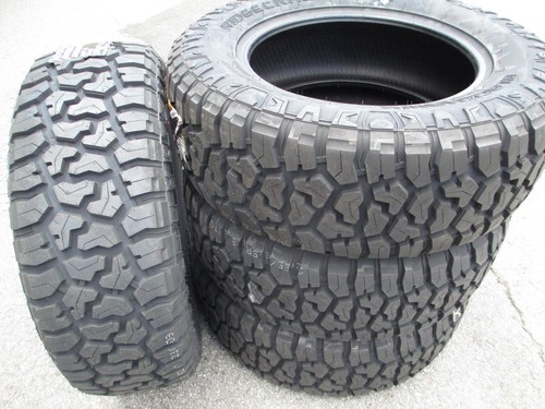 4 New LT 33x12.50R17 Blackhawk Ridgecrawler R/T Tires 33125017 1250 R17 ...