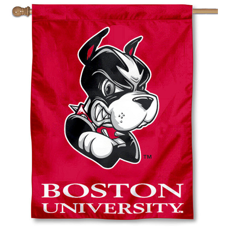 Boston University Terriers BU University College House Flag | eBay