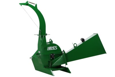 HAYES PTO TRACTOR WOOD CHIPPER / MULCHER GRAVITY FED 6" CAPACITY - 3PL ...