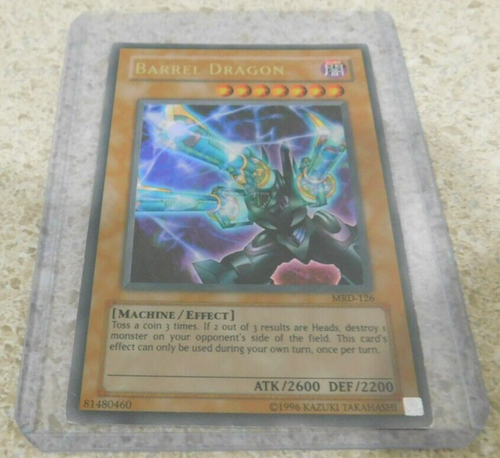 VTG Yu-Gi-Oh! TCG Barrel Dragon Metal Raiders MRD-126 1st Edition Ultra ...