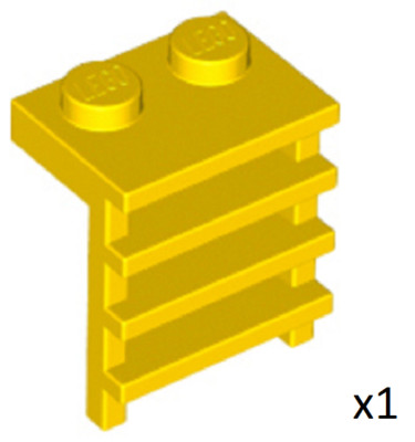 LEGO 4175 Yellow Ladder 1 1/2 x 2 x 2 31593 | eBay