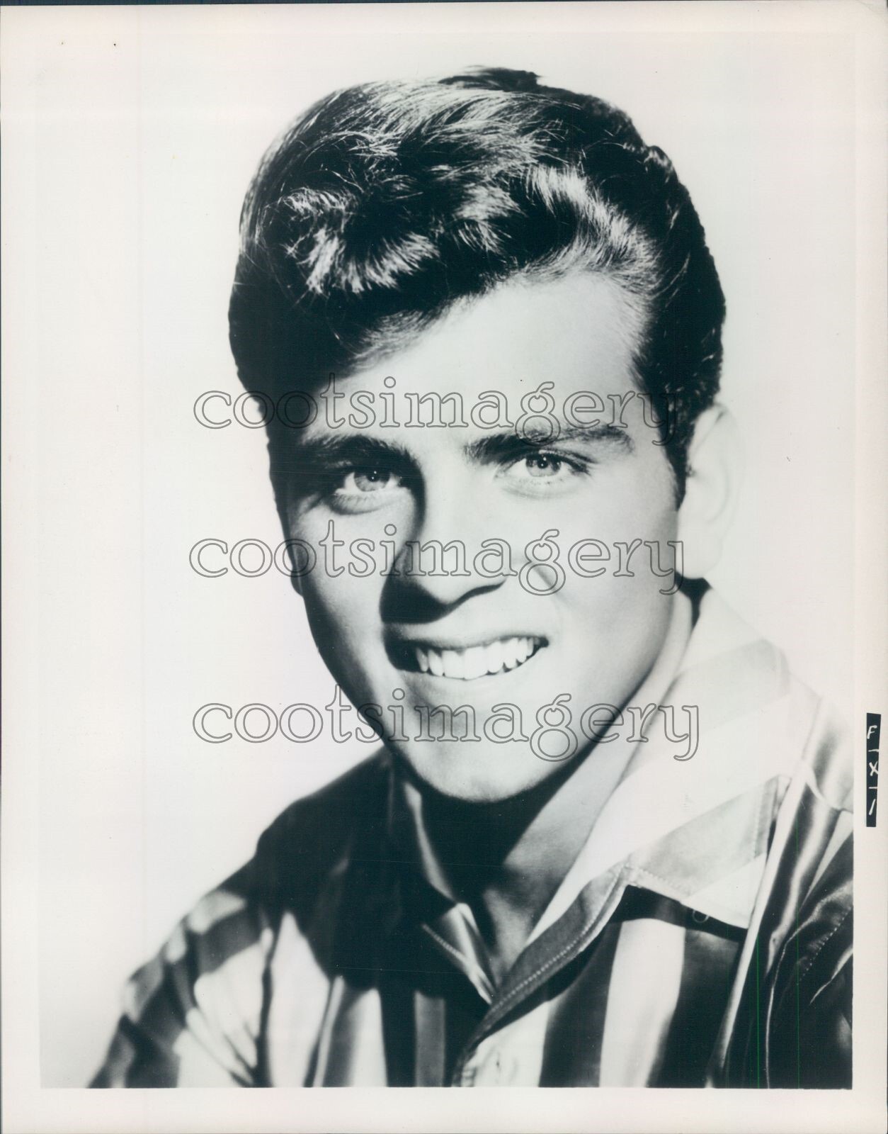 1961 Press Photo Handsome 1960s Teen Idol Singer Fabian | eBay