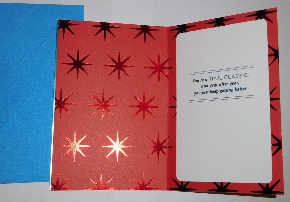 1958 '58 Chevy Impala Birthday Card w/ envelope for Dad / Uncle ...