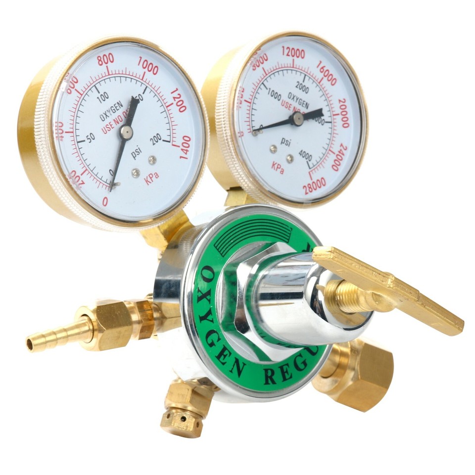 H&J Oxygen Regulator: for Harris Type Large Tank Gauge Cutting Torch ...