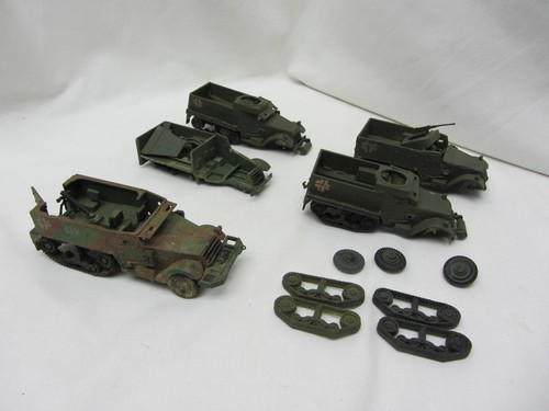 Airfix & Hasegawa 1/72 Scale US Army M3/M4 Halftrack Parts Lot | eBay