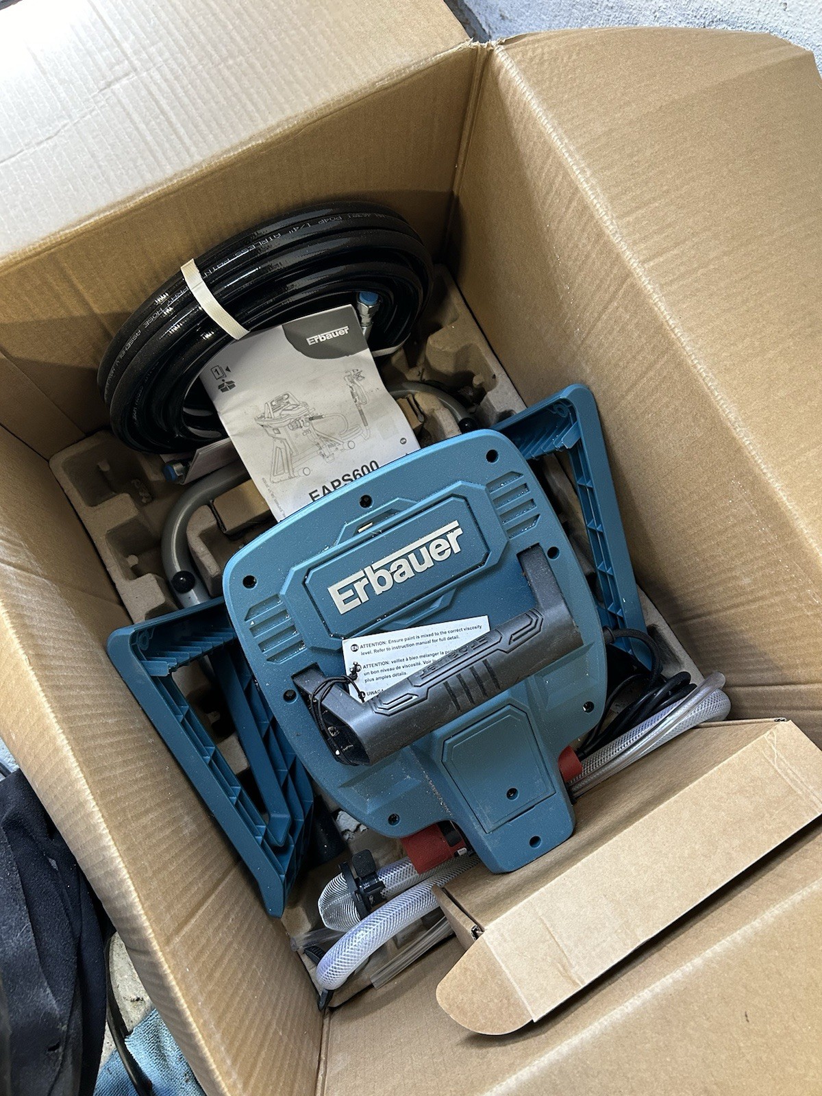 Erbauer EAPS600 Corded Electric Airless Paint Sprayer for sale online ...