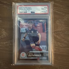 2023 Topps MLS - Brian Gutierrez #29 Black Foil /1 (RC) for sale online ...