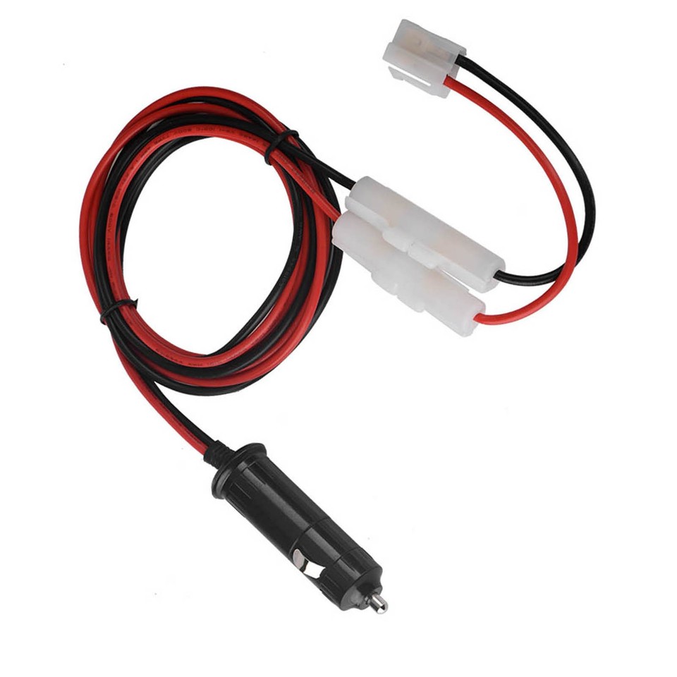 T Shape Power Cable Cord Cigarette Lighter For Mobile Radio FT-7900/78 ...