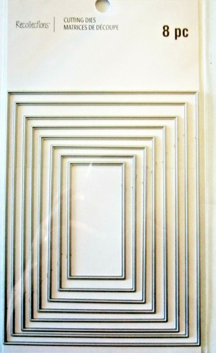 Nesting Rectangles Thin Metal Die Set by Recollections 655919 NEW! | eBay