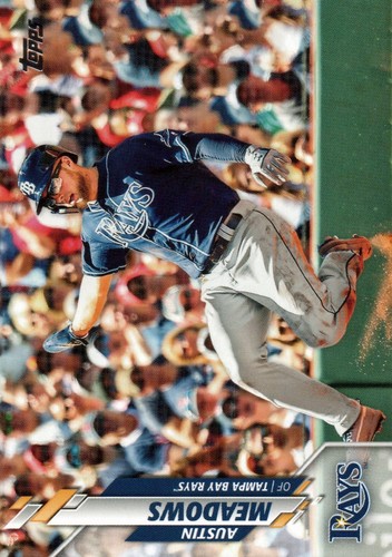 2020 Topps #10 Austin Meadows Tampa Bay Rays | eBay