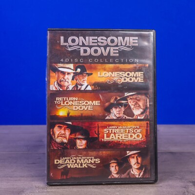 The Lonesome Dove 4-Disc Collection DVD Return, Laredo, Dead Man's ...