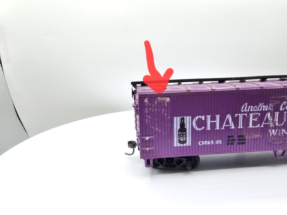**READ** AHM/ROCO HO Chateau Martin Wines CMWX 115 REEFER BOXCAR | eBay