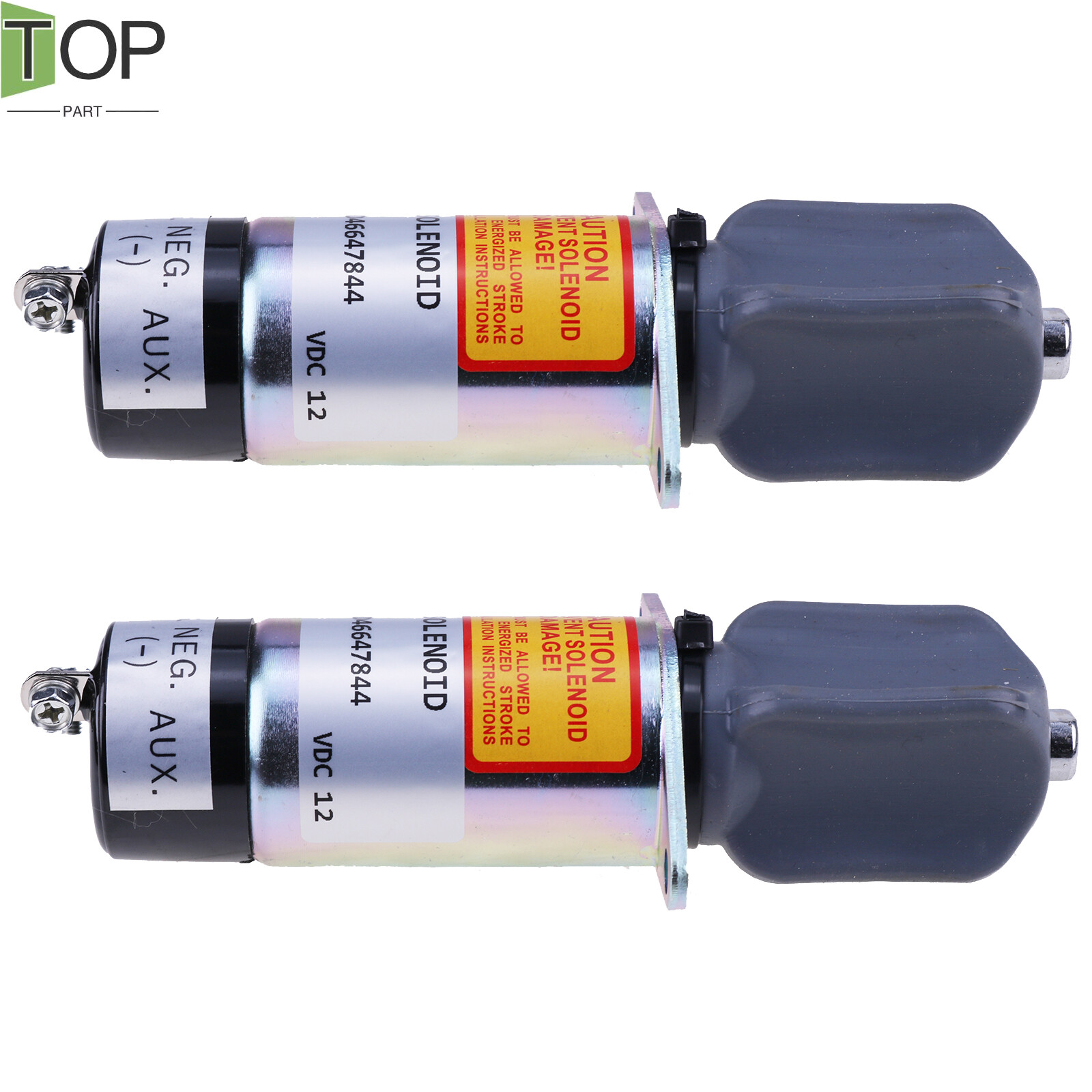 2X New Shut Down Solenoid SA-3527-T 1504-12A7U1B1 For Woodward 12V | eBay