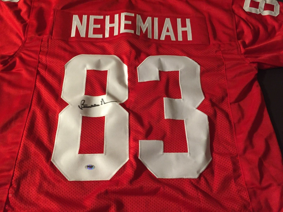Renaldo Nehemiah Autographed Signed XL Custom 49ers Jersey - RSA ...