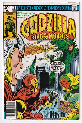 Godzilla: King Of The Monsters #23 Marvel Comic Book Doug Moench ...