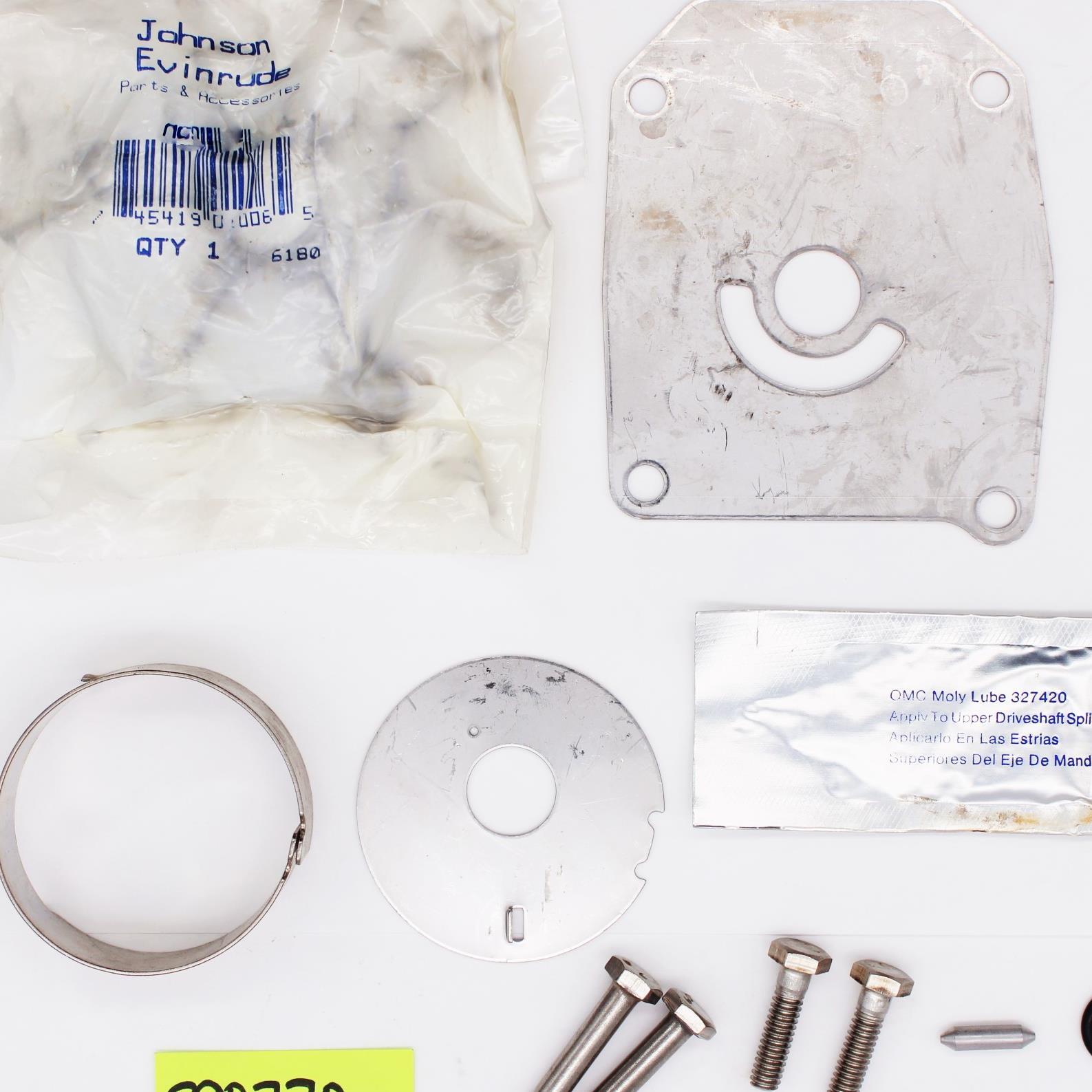 Johnson Evinrude Water Pump Repair Kit Part Number - 390770 | eBay