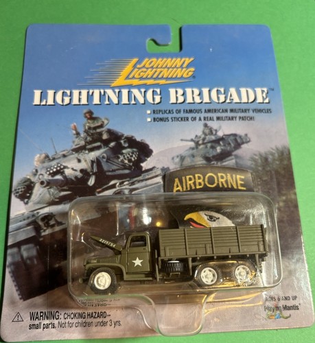 Johnny Lightning Lightning Brigade 6x6 Truck White Lightning | eBay