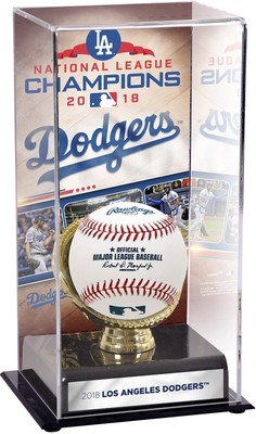 Los Angeles Dodgers 2018 National League Champs Sublimated Display Case ...