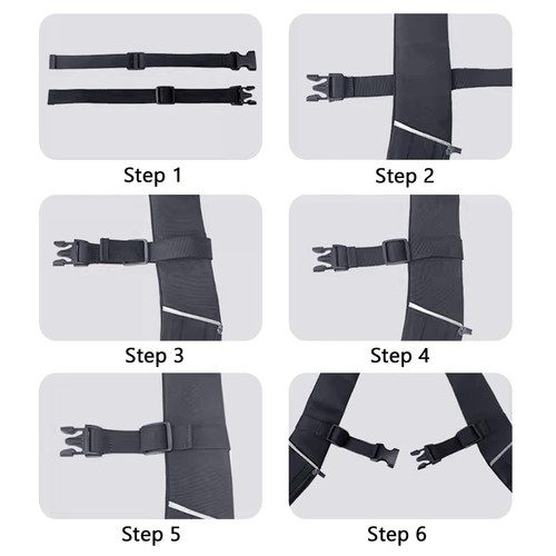 Adjustable Backpack Chest Strap Replacement Sternum Belt with Snap ...