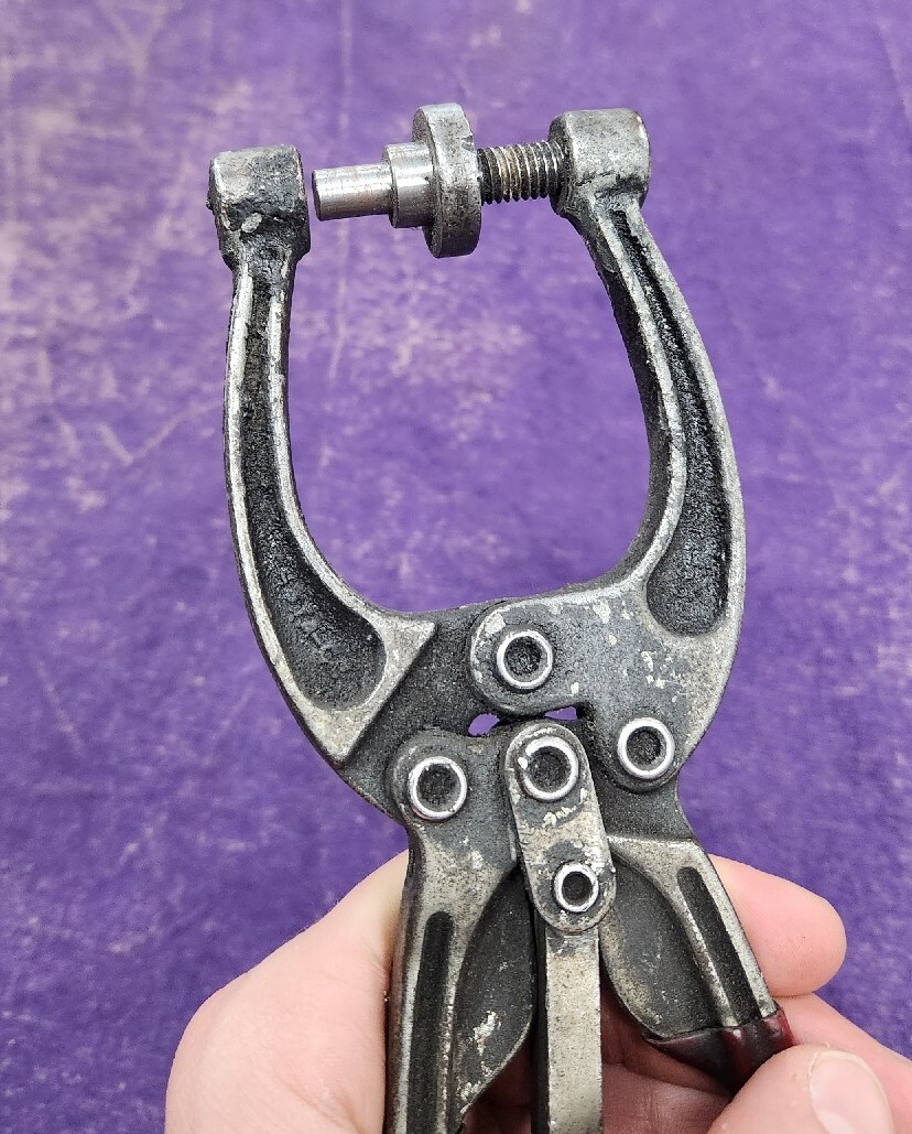 Destaco Toggle Clamp Squeeze Welding Adjustable De-Sta-Co Action Pliers ...