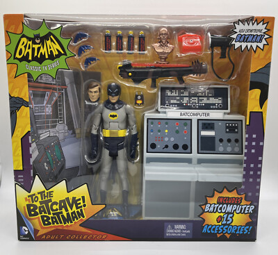 Batman 1966 Classic TV Series BATCAVE BRUCE WAYNE BATCOMPUTER SET Adam ...