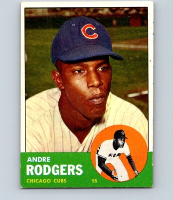 1963 TOPPS BASEBALL #193 ANDRE RODGERS MID GRADE HY | eBay