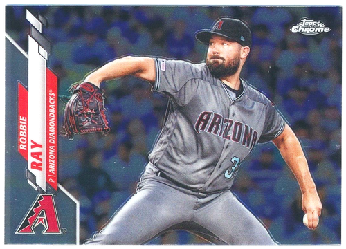 Robbie Ray - Arizona Diamondbacks - 2020 Topps Chrome Baseball - Base ...
