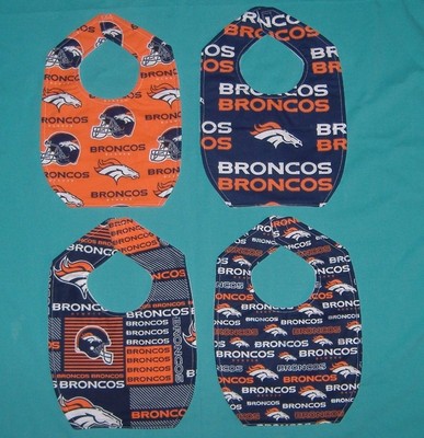 .NEW handmade BABY CHILD BIB DENVER BRONCOS NFL FOOTBALL TEAM | eBay