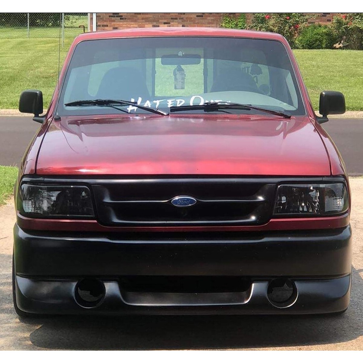 Ford Ranger Aftermarket Body Kit Rapid Red Ford Ranger Stormtrak Body