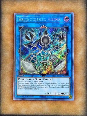 Yugioh Relinquished Anima BROL-EN087 Secret Rare 1st Ed NM | eBay