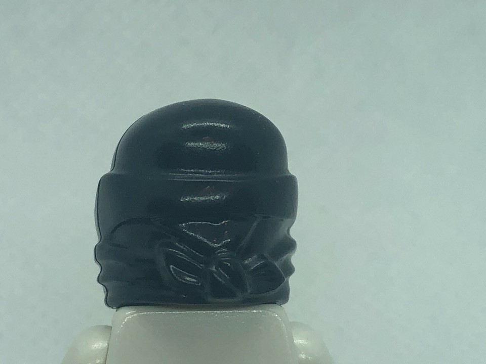 New LEGO Black Ninja Hood Helmet Castle Knights Minifigure Accessories ...