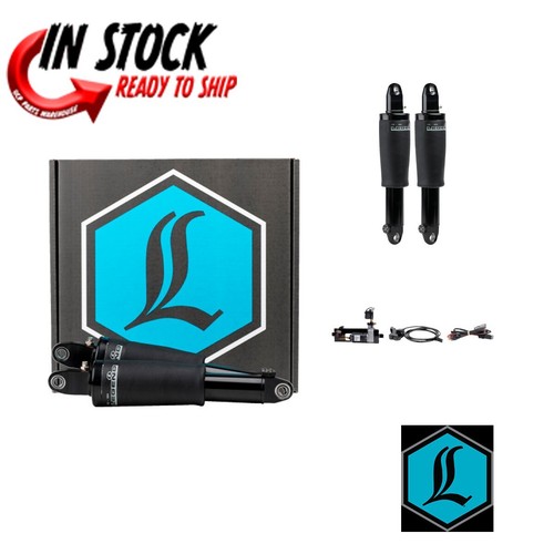 LEGEND SUSPENSION AIR SUSPENSION HARLEY TRI-GLIDE 13.6" ADJUSTABLE AIR ...