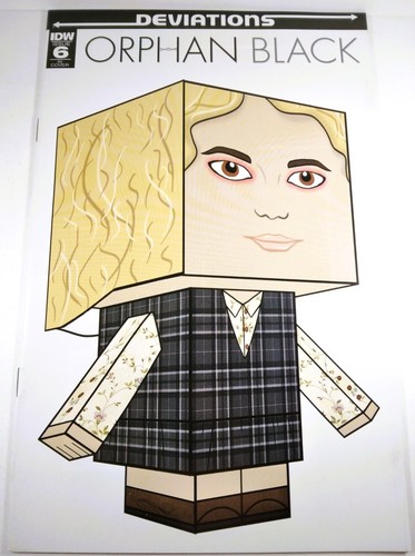 🔴🔥 ORPHAN BLACK DEVIATIONS #6 RI KELLY BLAKE 1:10 PAPERCRAFT VARIANT ...