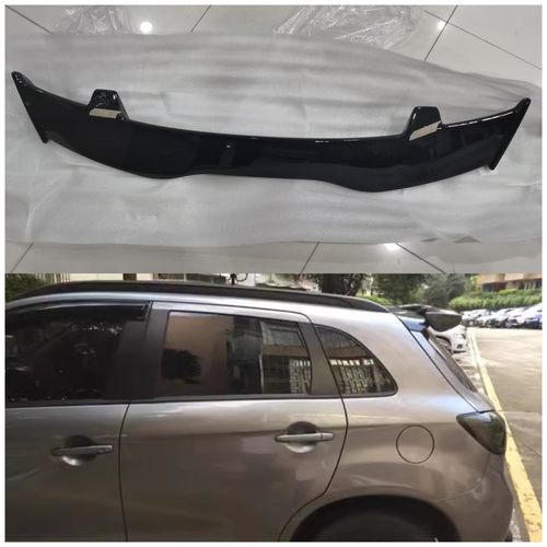 ABS Black Rear Trunk Spoiler Wing For Mitsubishi Outlander Sport ASX ...