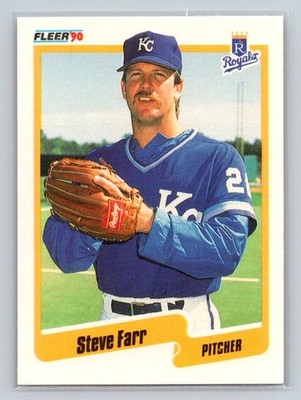1990 Fleer #107 Steve Farr | eBay