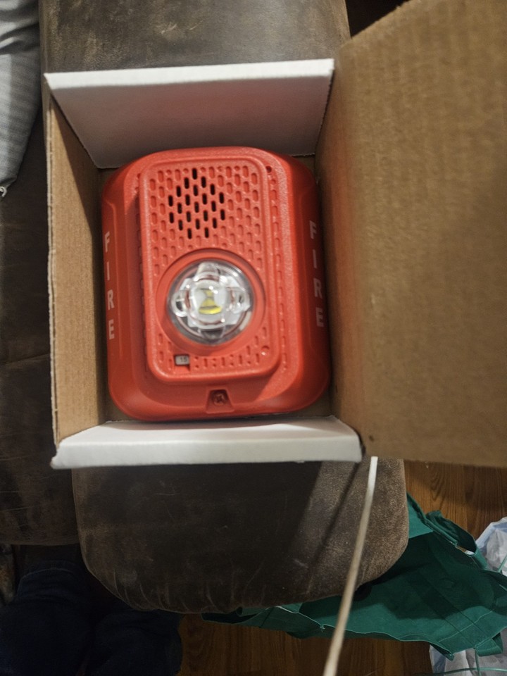 System Sensor Wall Horn Strobe P2R LED | eBay