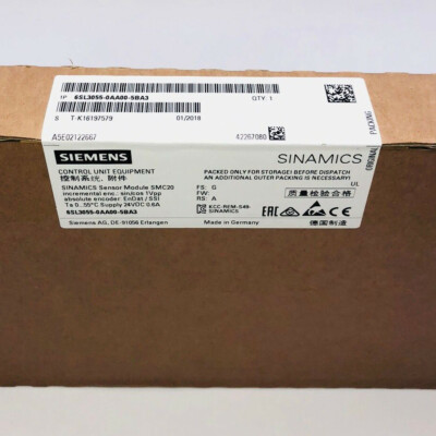 Siemens 6SL3055-0AA00-5BA3 6SL3 055-0AA00-5BA3 SINAMICS S120 SMC20 ...