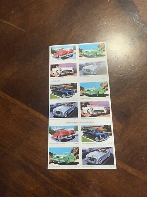 Muscle Cars imperf NDC plate Stamps block 12 2013 | eBay