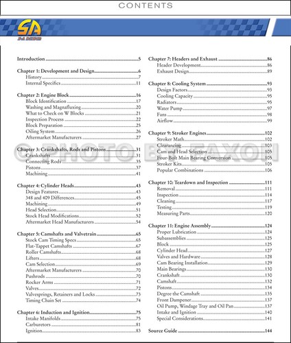 Rebuild and Modify Chevy 348 409 Engine 1958-1965 Impala Bel Air ...