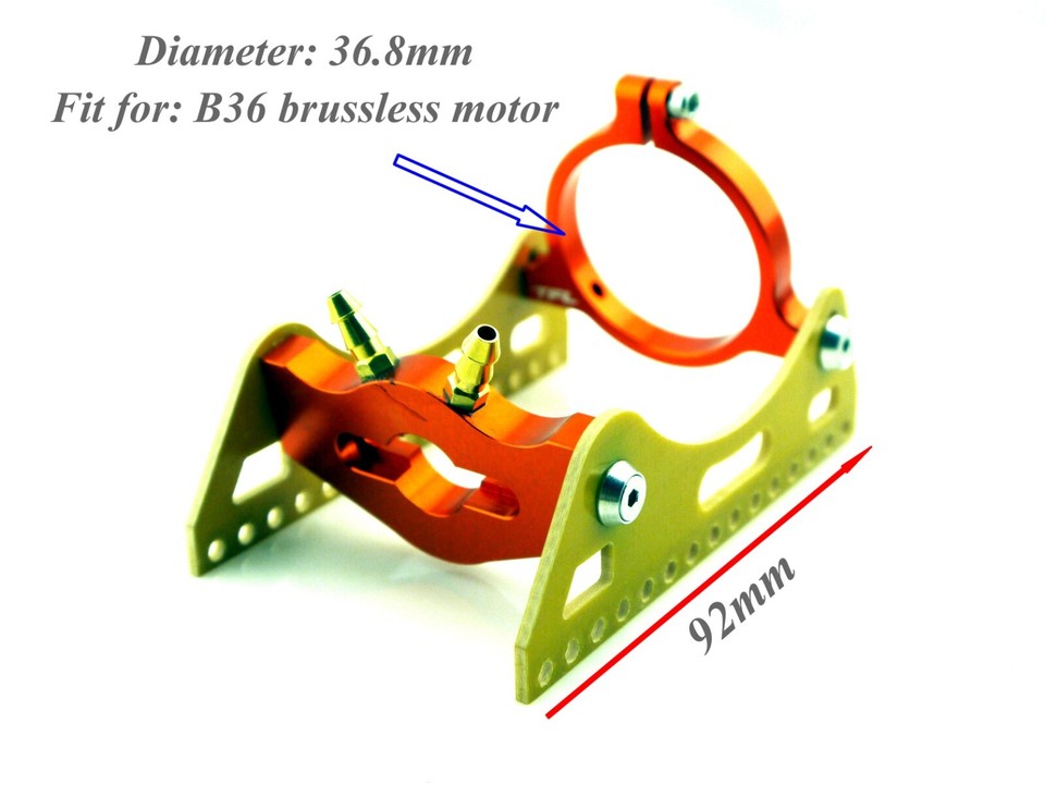 TFL B36 540 Water Cool Brushless Motor Mount With Clamp for RC Model ...