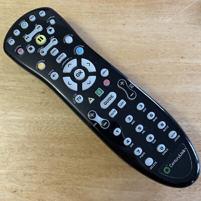 CenturyLink MXV4 IR Universal Cable TV Television Replacement Remote ...