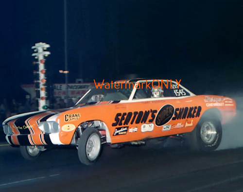 "Terry Hedrick" "Super Shaker" 1969 Chevy Corvair NITRO Funny Car PHOTO ...