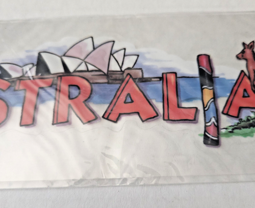 Sticko Countries Header Sticker Australia Sydney Koala Kangaroo Down ...