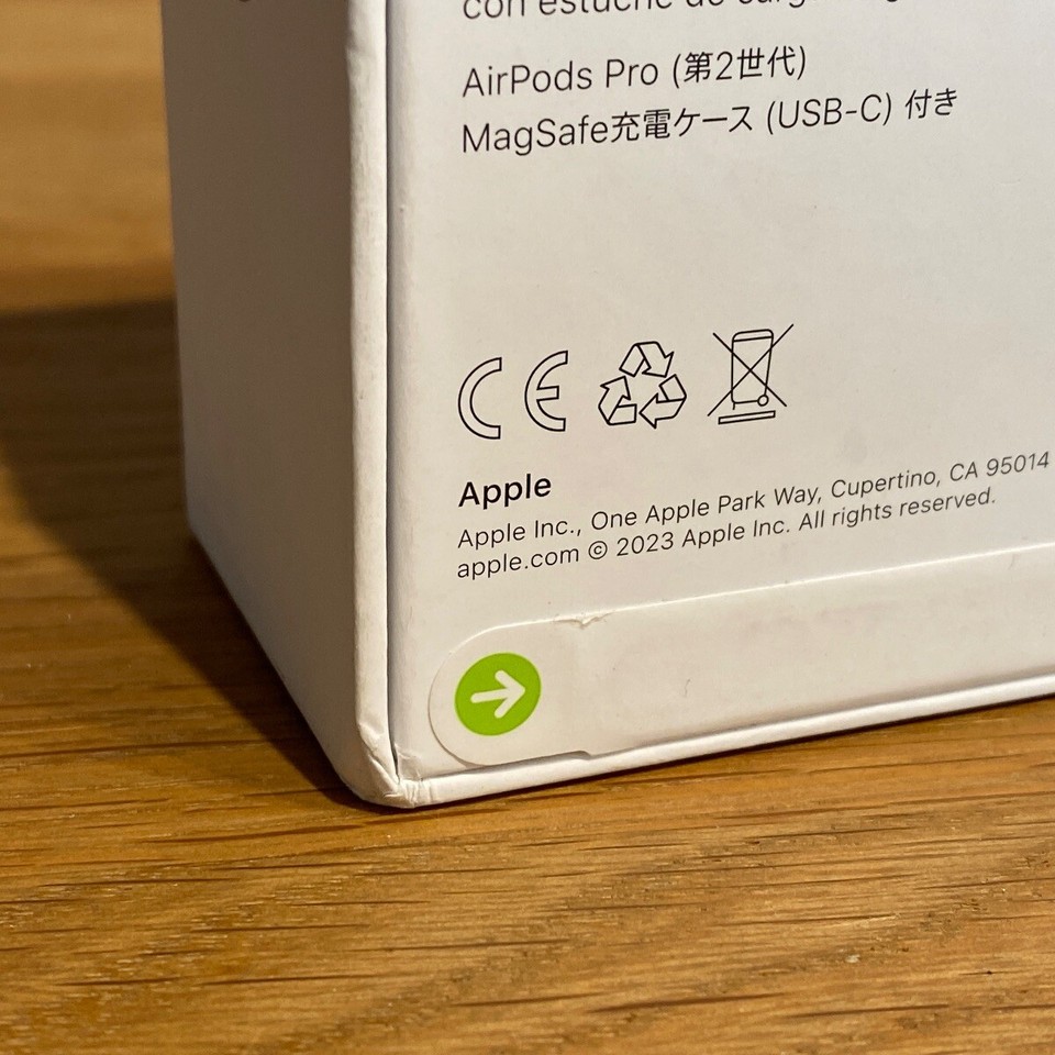 🟢 Apple AirPods Pro 2nd Generation Wireless Buds A3047 Sealed 100% ...