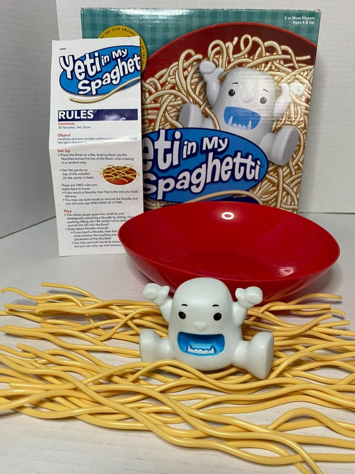 Instructions Replacement Part only - Yeti in My Spaghetti Game | eBay