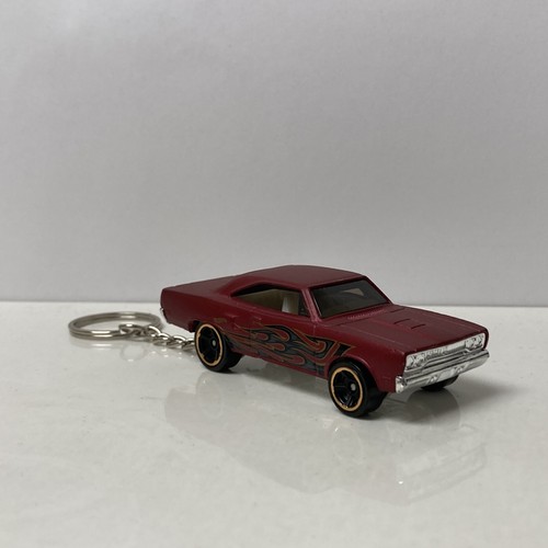 RARE KEY CHAIN RED PLYMOUTH ROAD RUNNER CUSTOM LIMITED EDITION 1968 ...