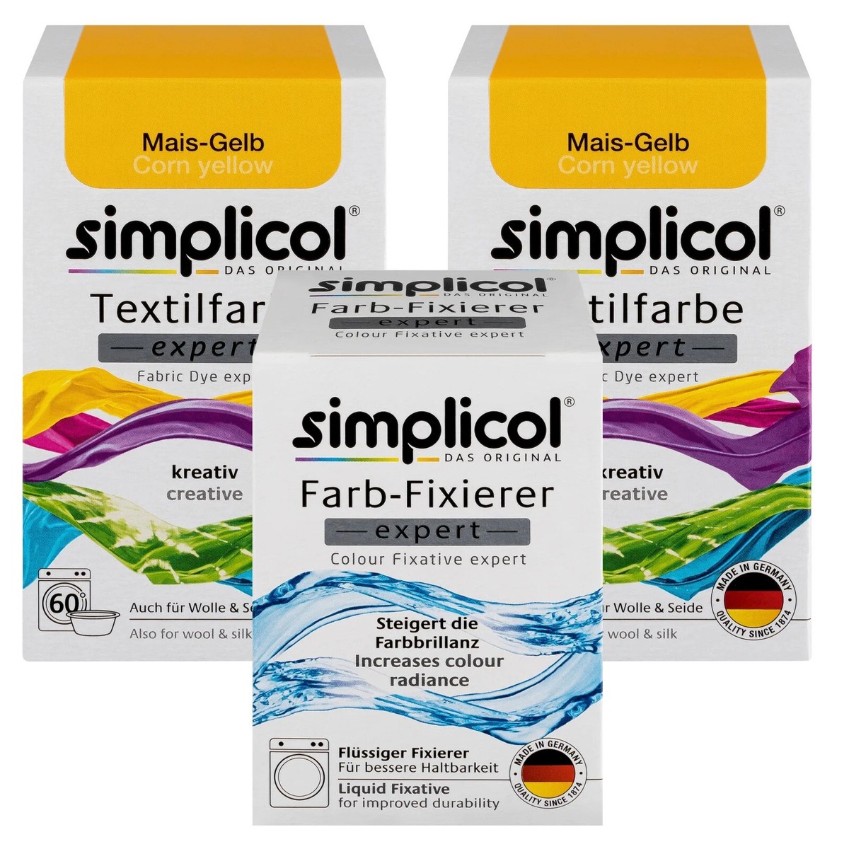 Textile Paint For Fabric Simplicol Textile Color Expert Dye - For Wool ...