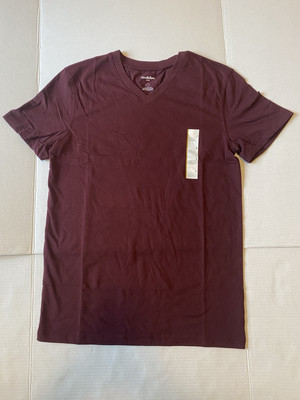 Goodfellow & Co. Men’s Short Sleeves Size S Every Wear Tee Maroon V ...